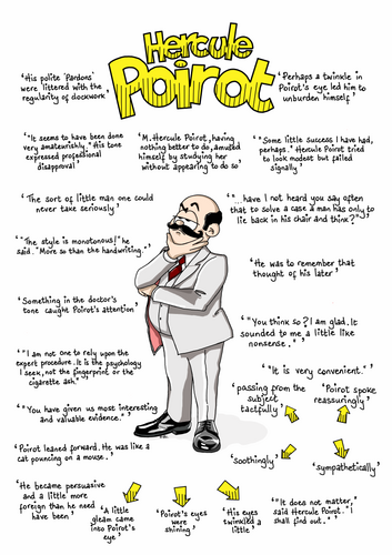 MURDER on the ORIENT EXPRESS Key QUOTES Poster - HERCULE POIROT ...