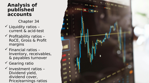Business 9609 AL GCE Analysis of published accounts 10.2 | Teaching ...