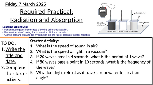 AQA GCSE Combined Science (Foundation) Physics: Waves and the ...