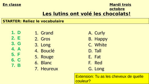 Christmas Escape Game - French | Teaching Resources