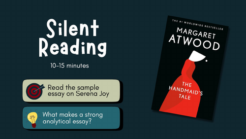 The Handmaid's Tale (L22) Essay Writing Workshop | Teaching Resources