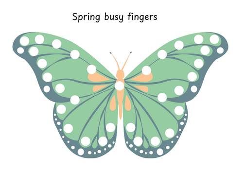 Spring busy fingers bundle | Teaching Resources