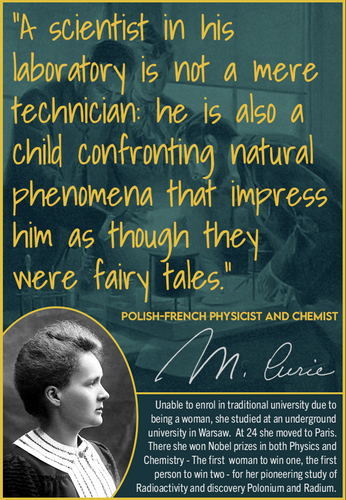 Famous Women in Science Posters - Inspirational Quotes Poster Pack ...
