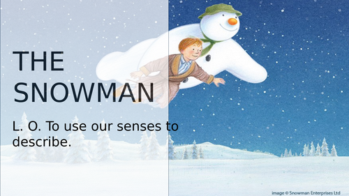 The snowman. English planning around this classic book | Teaching Resources