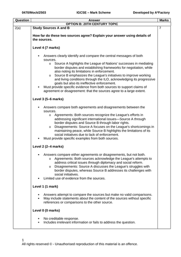 Set 3 - 2025 UNIQUE Mock Exam Paper 2 & Model Answer - League of ...