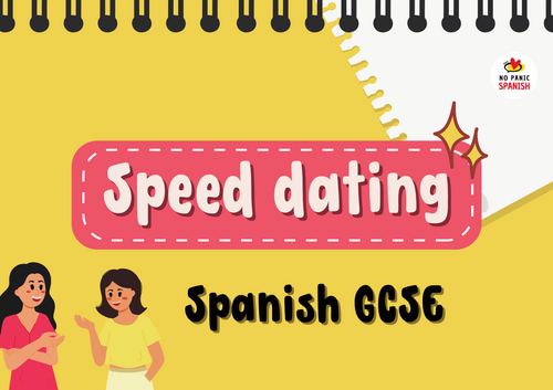 Speed Dating | Spanish GCSE | Speaking Questions | Teaching Resources