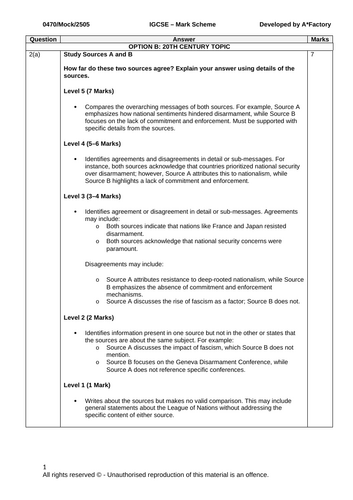Set 5 - 2025 UNIQUE Mock Exam Paper 2 & Model Answer - League of ...