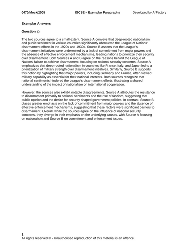 Set 5 - 2025 UNIQUE Mock Exam Paper 2 & Model Answer - League of ...