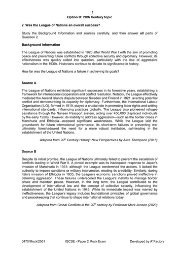ULTIMATE BUNDLE - 5 SETS of 2025 Mock Exam Paper 2 & Model Answers ...