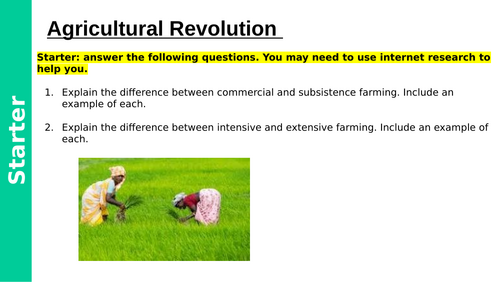 Unit 3: Agriculture and the Environment CIE IGCSE Environmental ...
