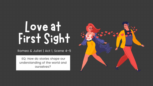 Romeo & Juliet | Love at First Sight – Act 1, Scene 4-5 Analysis (L7 ...