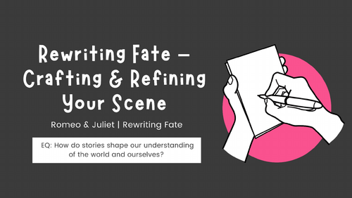 Rewriting Fate: Crafting & Refining Your Scene – Creative Writing Task ...