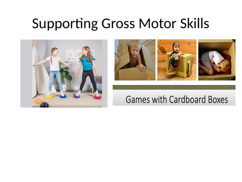 Gross Motor skills | Teaching Resources