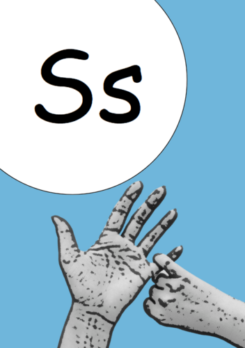 EDITABLE Alphabet Posters - British Sign Language (BSL) - Blue ...