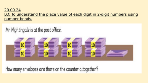 Place value of two digit numbers Year 2 lesson | Teaching Resources