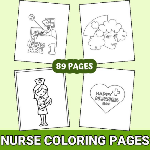 Nurse Coloring Pages: Celebrate Healthcare Heroes with Fun Printables ...