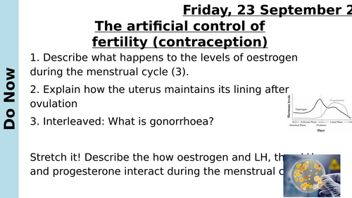 The artificial control of fertility | Teaching Resources