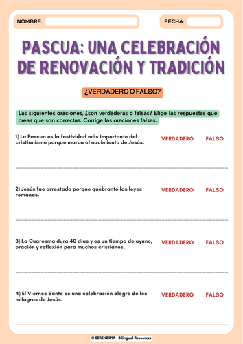 Pascua: Historia, Tradiciones y Símbolos | ACTIVIDADES DE LECTURA ...