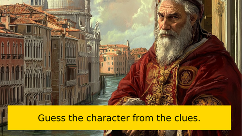 Merchant of Venice Character Quiz | Fun & Interactive Revision | Teaching Resources
