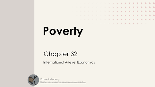 32 Poverty. Slides. | Teaching Resources