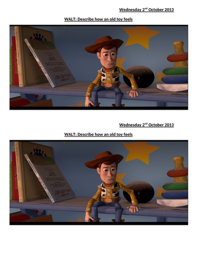 Toy Story 2 English Unit - Year 1 (with resources) | Teaching Resources