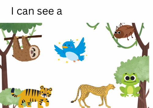 Eyfs I can see sentences | Teaching Resources