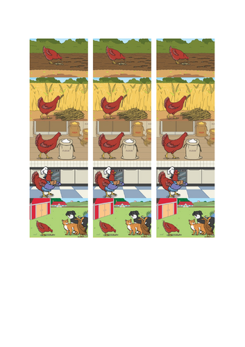 EYFS 'The Little Red Hen' Unit of Work | Teaching Resources