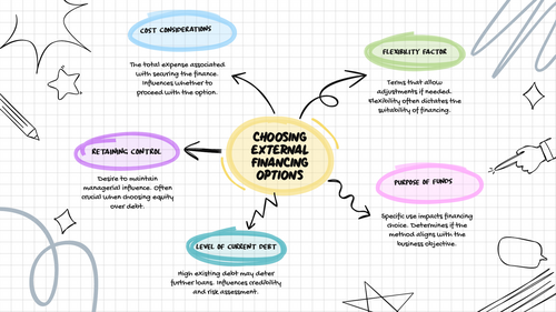 Topic 5: Finance and Accounting revision mind maps | Teaching Resources