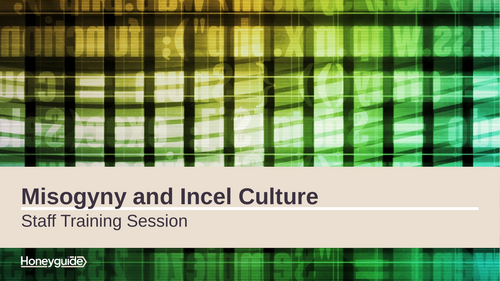 Misogyny and Incel Culture Staff Training Pack | Teaching Resources Misogyny and Incel Culture Staff Training Pack | Teaching Resources
