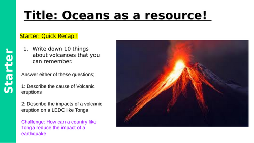 Unit 5. Oceans and Fisheries CIE IGCSE Environmental Management Whole ...