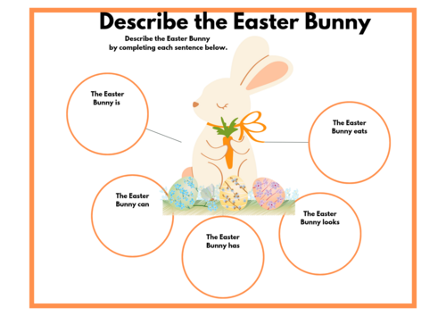 Describe the Easter Bunny | Teaching Resources