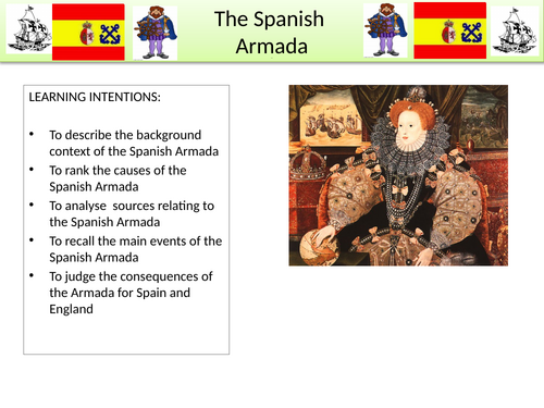 The Spanish Armada - Causes, Events and Consequences | Teaching Resources