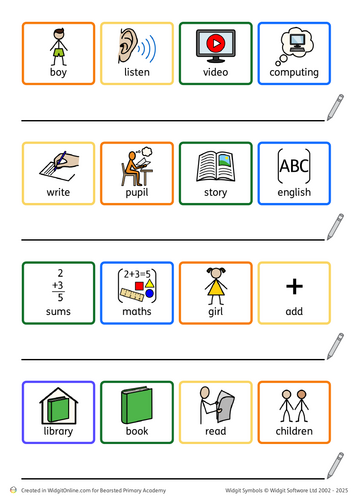 9 Colourful Semantics with widgits Sentence building worksheets ...