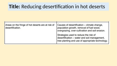 KS4 Living World | Teaching Resources