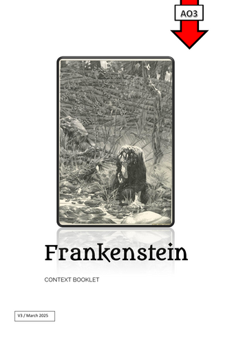 The ULTIMATE Frankenstein context guide | Teaching Resources