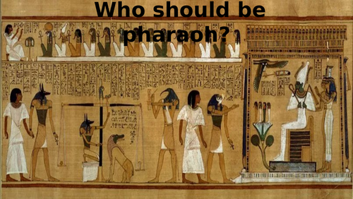 Egyptian Pharaohs Role Play Lesson | Teaching Resources