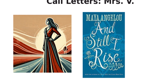 Maya Angelou: And Still I Rise Anthology Cambridge AS Level | Teaching ...