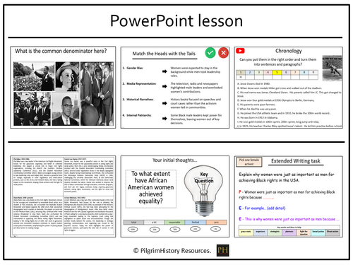 Women & female activists in the Civil Rights Movement | Teaching Resources