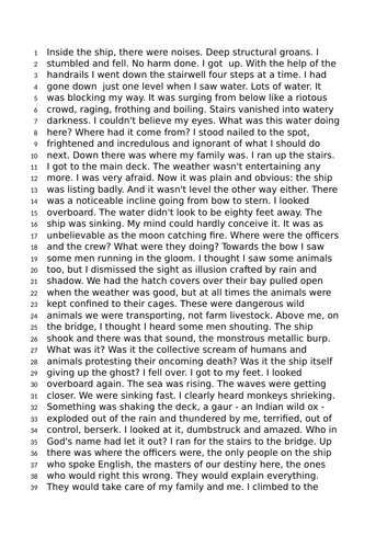 Life of Pi, English language paper 1 practice | Teaching Resources