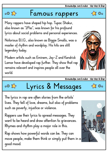 Hip-Hop Culture – Flashcards on History, Rap, DJing, and Breakdance ...