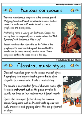 Classical Music - Flashcards on History, Composers, and Styles ...