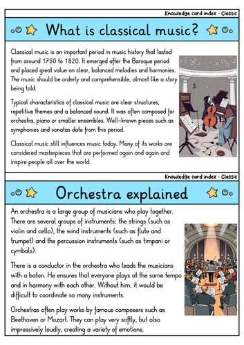 Classical Music - Flashcards on History, Composers, and Styles ...