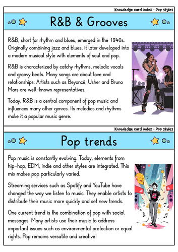 Pop Styles - Flashcards on History, Genres, and Iconic Artists ...