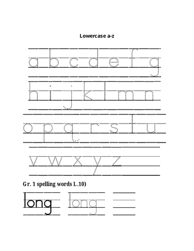 Handwriting Practice for Older Students | Year Long | Print Worksheets ...