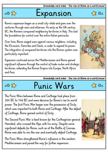 The Rise of Rome to World Power - Flashcards | History | Roman Empire ...