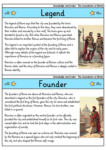 The Founding of Rome - Flashcards | History | Mythology | Key Events ...