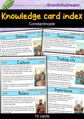 Constantinople - Flashcards | History | Key Events | Rise and Fall of ...