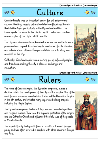 Constantinople - Flashcards | History | Key Events | Rise and Fall of ...