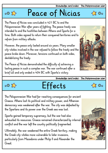 The Peloponnesian War - Flashcards | History | Key Battles | Athens vs ...