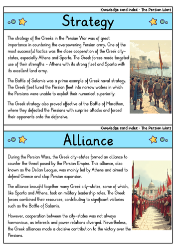 The Persian Wars - Flashcards | History | Key Battles | Greece vs ...